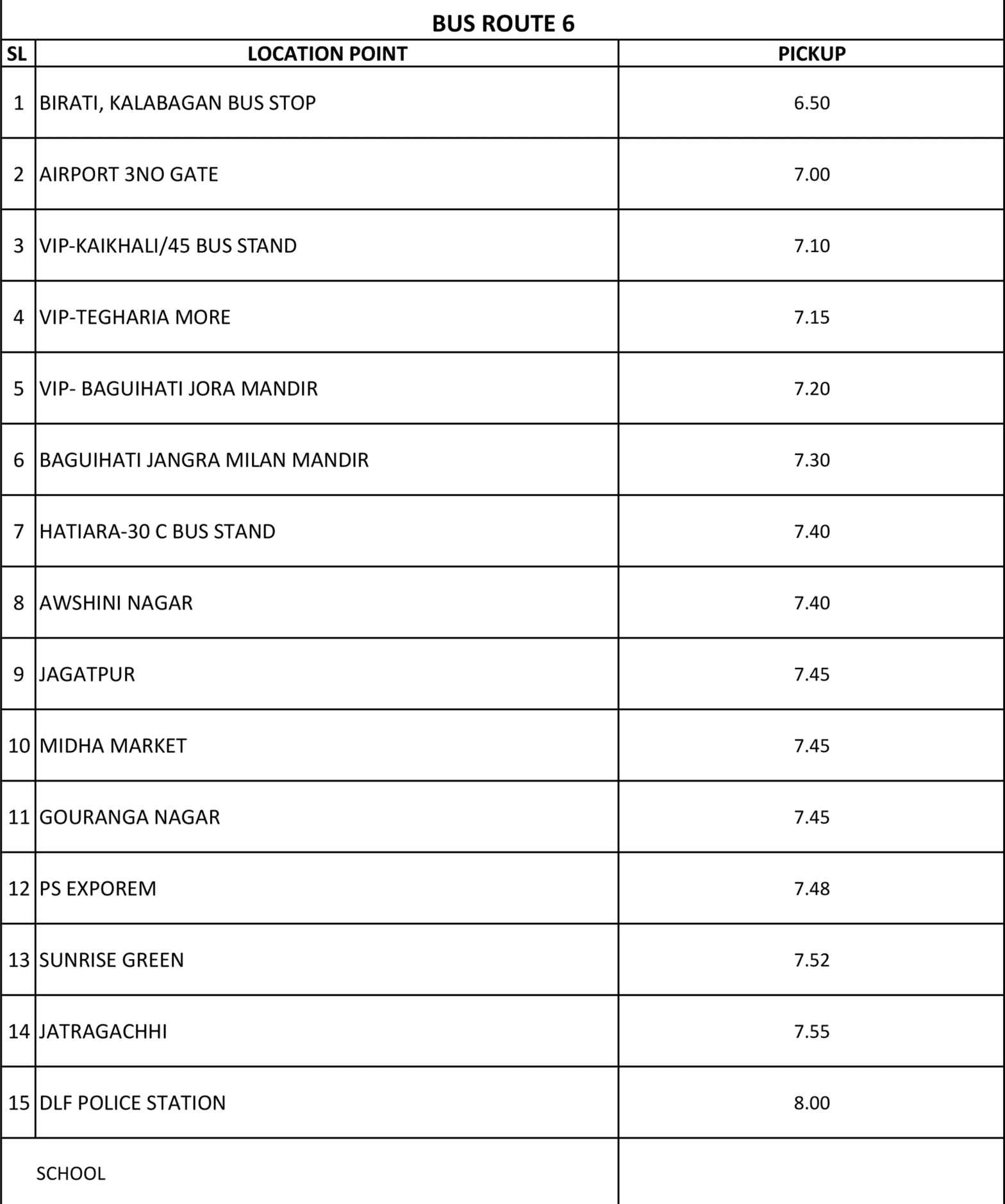 Transport - IEM Public School