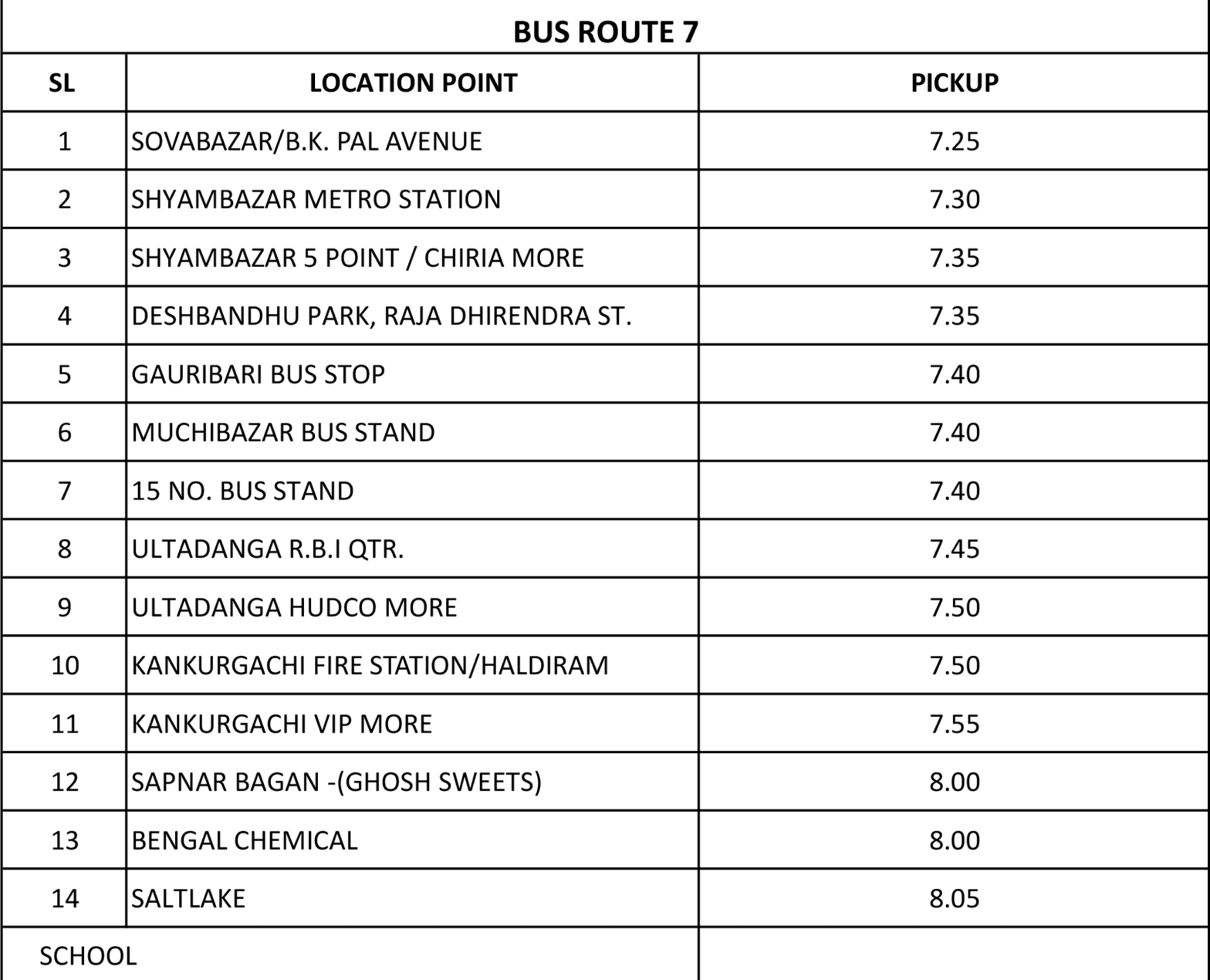 Transport - IEM Public School